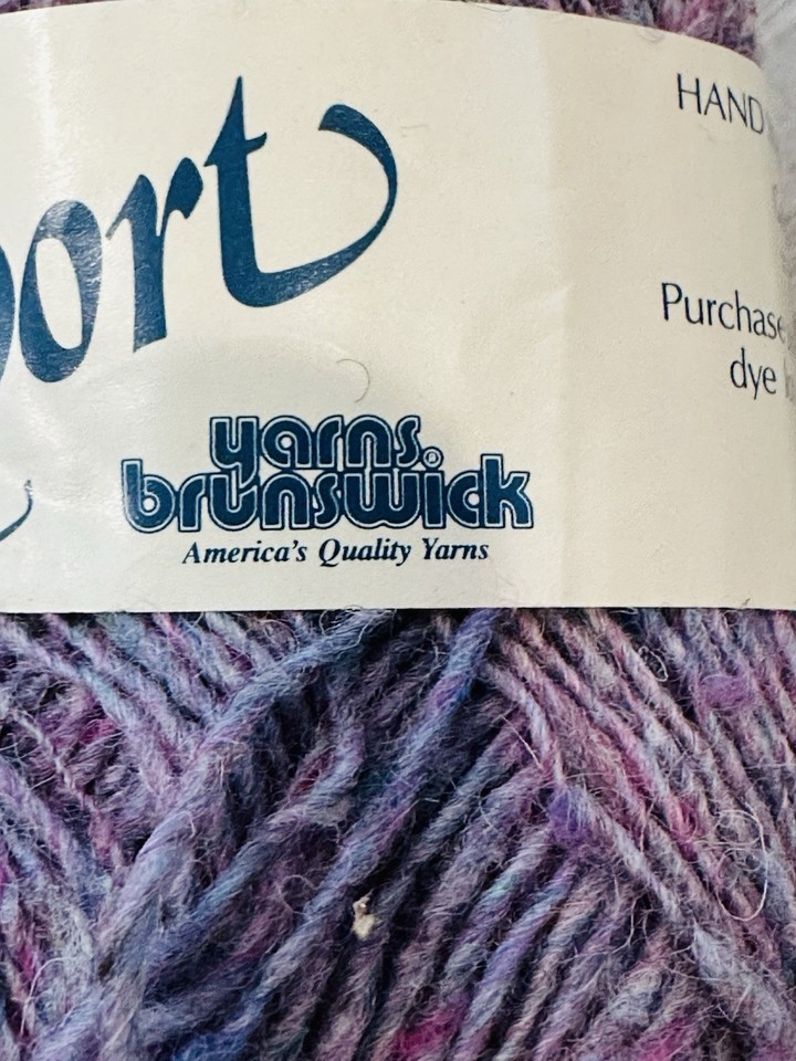 4 Skeins Ballybrae Sport by Brunswick (100% Unscoured Wool with Natural ...