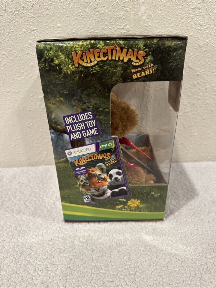 Kinectimals FAO teddy bear Xbox 360 No Game Kinect Plush Bear | eBay