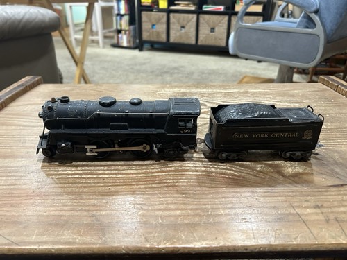 Marx 999 Steam Engine Locomotive With New York Central Tender Runs ...