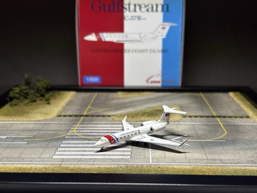Gulfstream G550 C-37B „United States Coast Guard“ 1:500 Custom wie ...