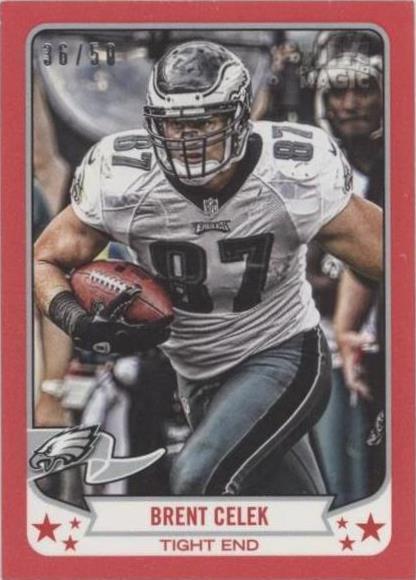 2013 Topps Magic - Brent Celek #210 Mini Red /50 for sale online | eBay UK