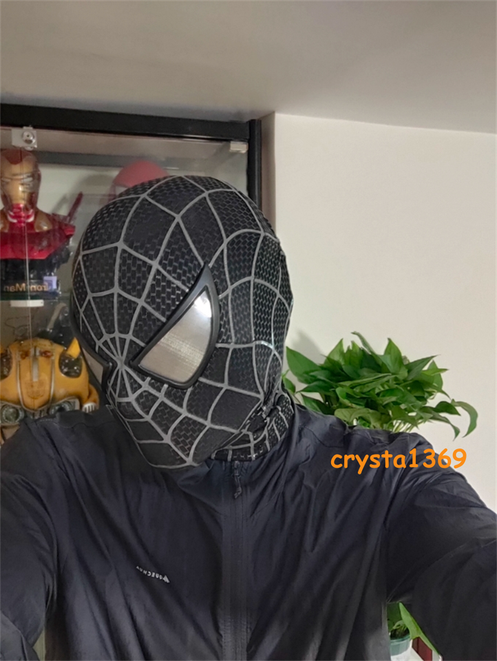 NEW Toby Classic Spider-man Helmet Halloween Cosplay 3D Mask Helmet ...