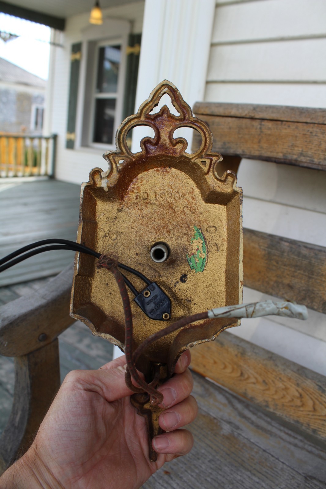 ANTIQUE GOTHIC TUDOR CASTLE MEDIEVAL CANDLE STYLE SCONCE LIGHT FIXTURE ...