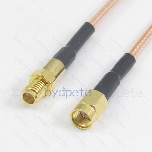 SSMA female to SSMA male mini-SMA RG316 RF Coax Pigtail Cable Extended ...