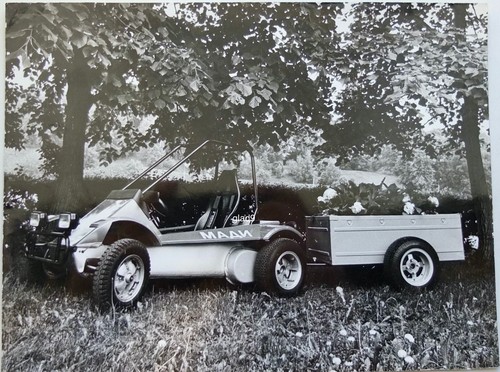 Soviet Concept Car MADI with Trailer Russia Large Photo | eBay