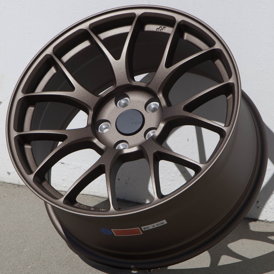 CIRCUIT PERFORMANCE CSF2 18x8.5 5x114.3 +35 MATTE BRONZE WHEELS (SET OF ...