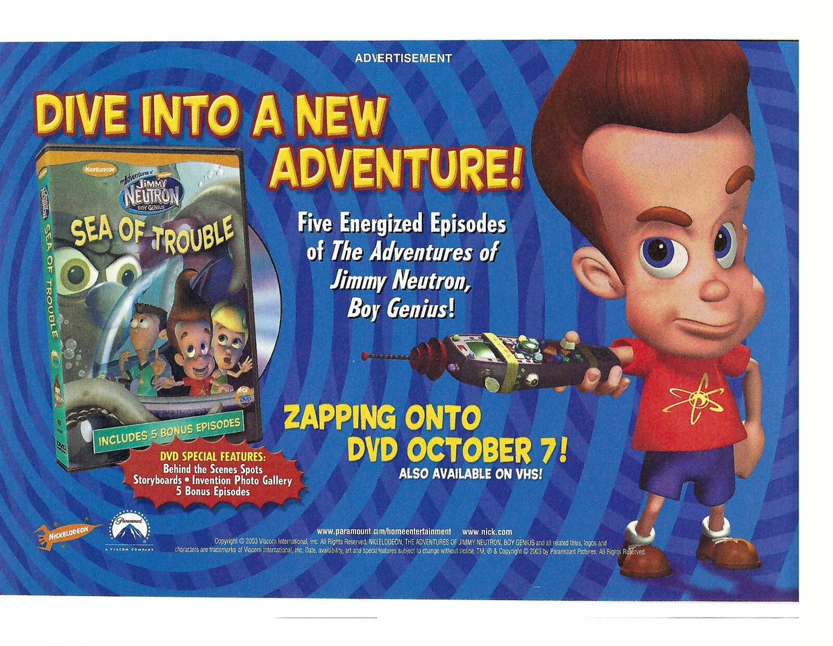 Jimmy Neutron Octopus Monster