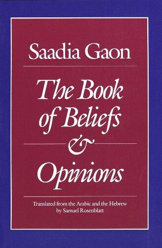 Saadia Gaon Saadia Gaon (Paperback) Yale Judaica Series (UK IMPORT ...