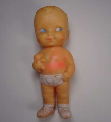 Vintage Squeak Rubber Doll Edward Mobley 8" | eBay