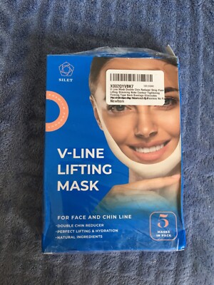 V Line Lifting Mask Face and Chin Line Lifter SILET New Open Box 5 ...