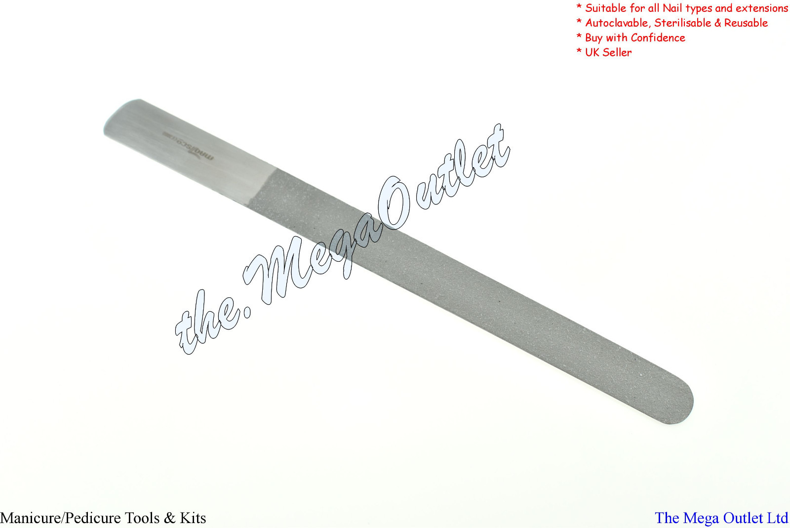 Double End Blacks File Toe nail File Lifter Podiatry Chiropody Diamond ...