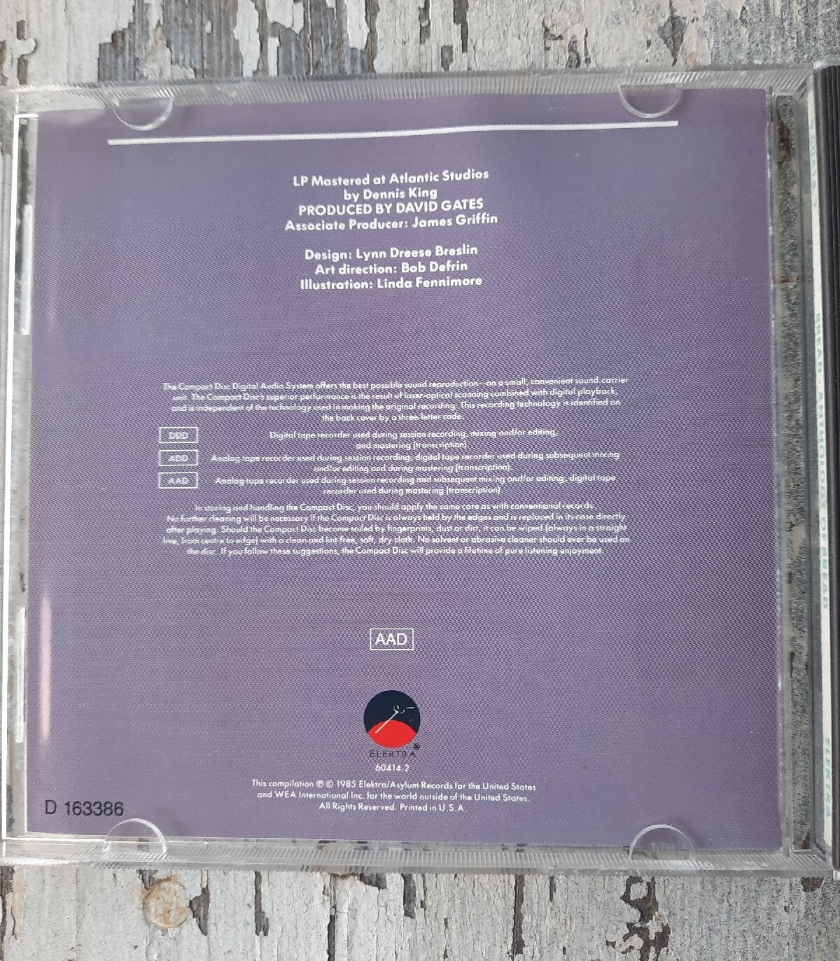 Anthology Of Bread CD Elektra | eBay