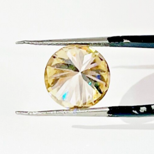 5-6 Ct Champagne Lab Created Diamond Loose For Ring Making VVS1 ...