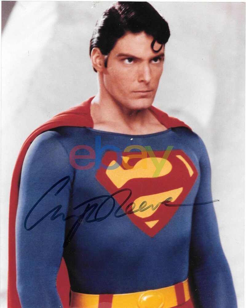 Christopher Reeve Superman Signed 8x10 Autographed Photo reprint | eBay