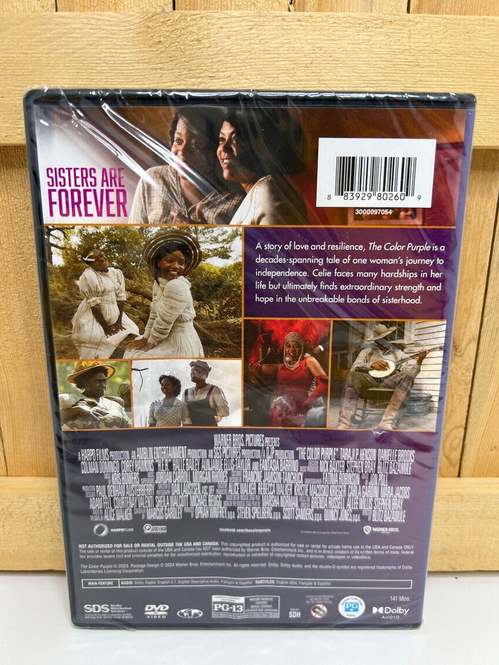 The Color Purple DVD NEW 883929802609| eBay