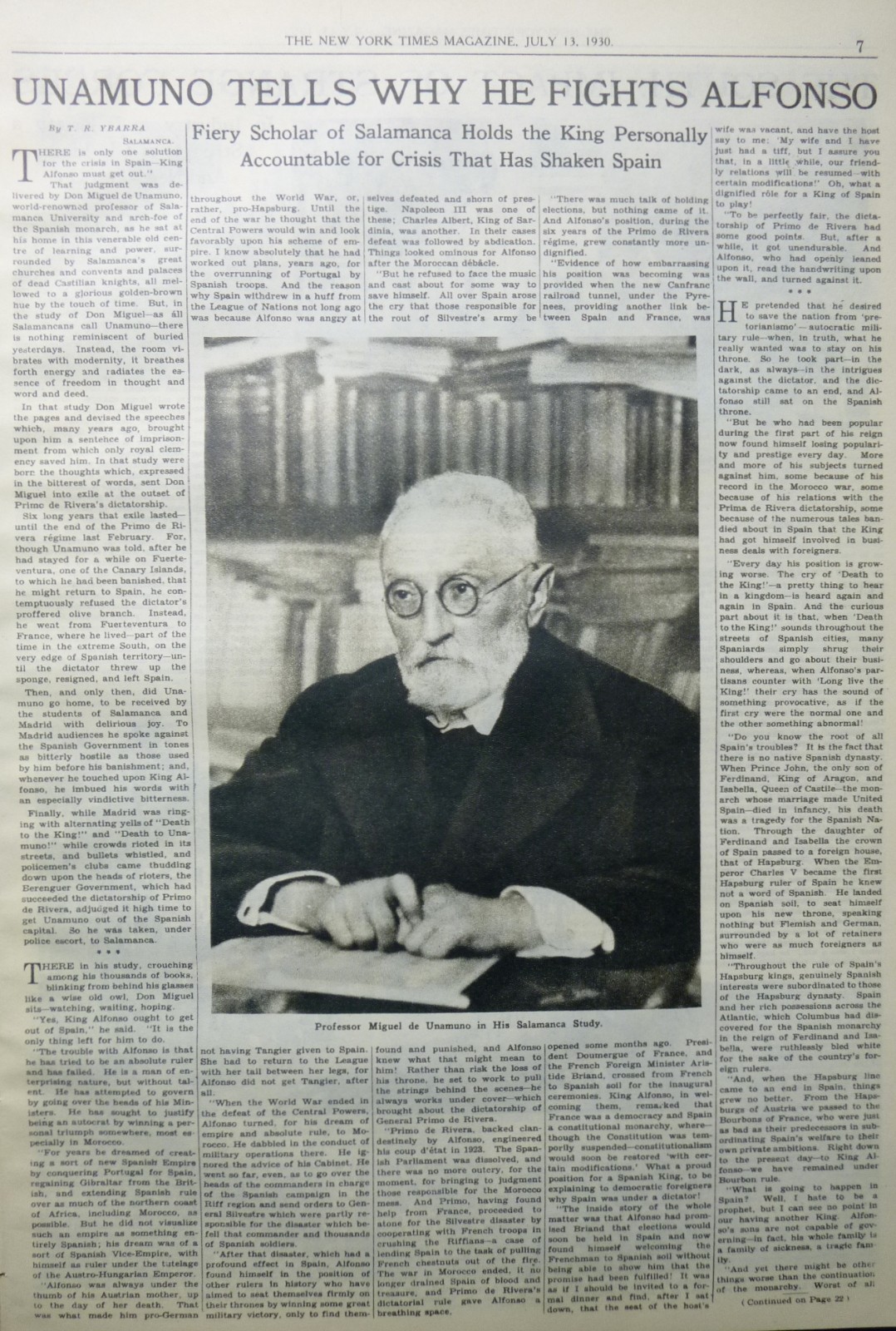 1930 July 13 ETHIOPIA BERMUDA BEEBE BARTON ALFONSO GARROS TETON CANYON ...