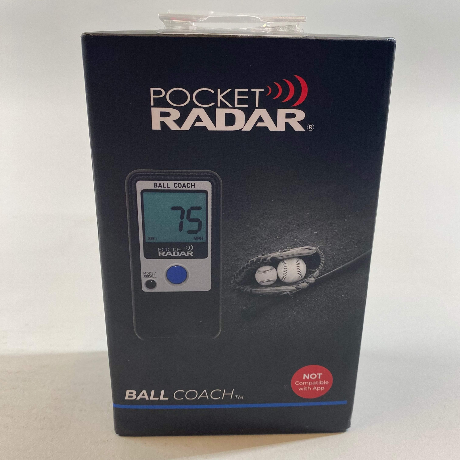 Pocket Radar PR1000-BC Ball Coach Pro-Level Speed Training Tool for ...