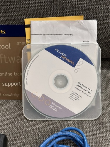 Fluke Networks LinkRunner Duo Network Tester Meter Multimeter w ...