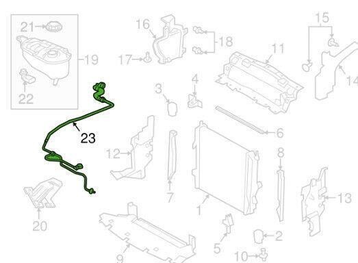 Jaguar F-Type R SVR Bleed Hose Genuine T2R5910 | eBay