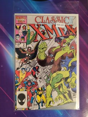 CLASSIC X-MEN #2 HIGH GRADE MARVEL COMIC BOOK E64-197 | eBay