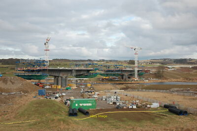 Photo 6x4 AWPR construction New bridge over the River Don to carry the ...