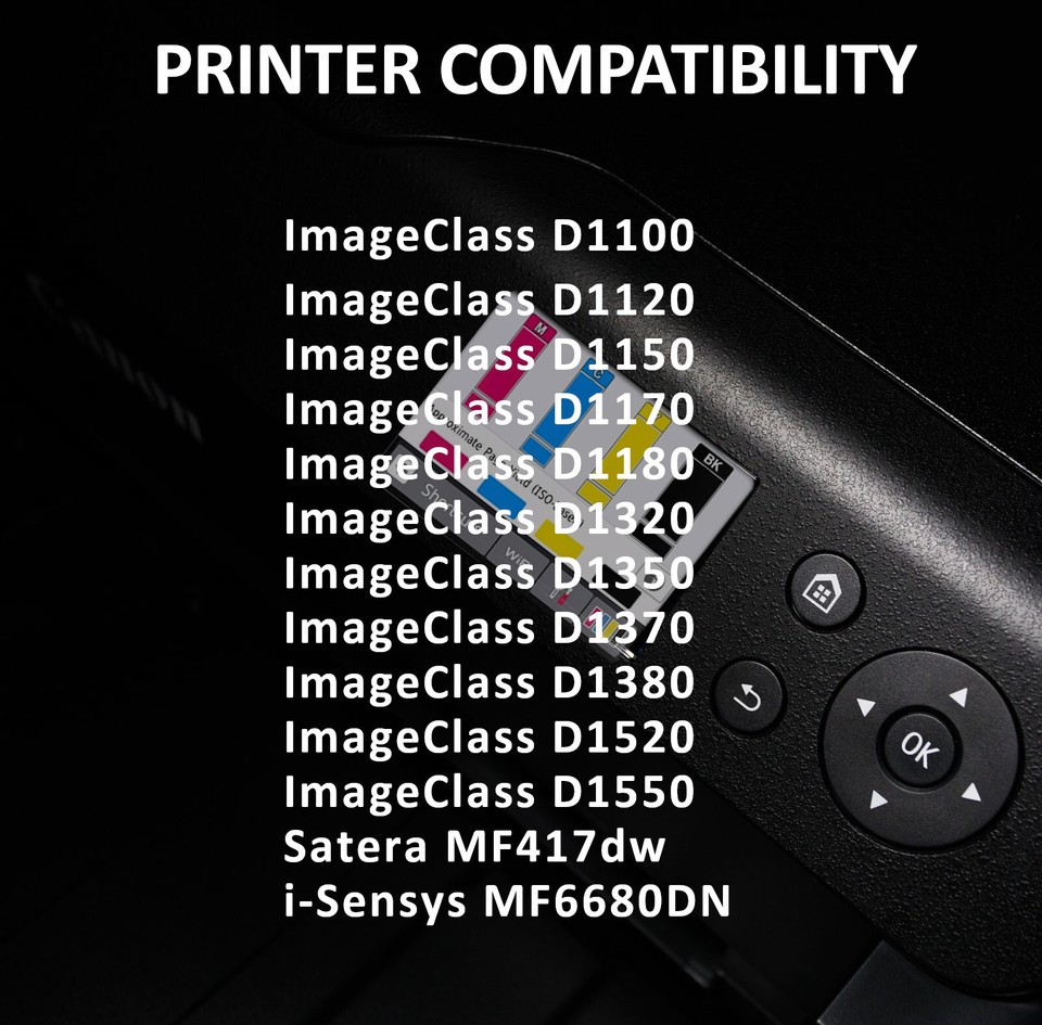 1PK Toner Cartridge For Canon 120 ImageClass D1120 D1150 D1180 D1380 ...