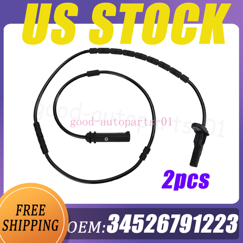 2* Front ABS Wheel Speed Sensor for BMW F20 F21 F22 F23 F30 F31 F32 ...