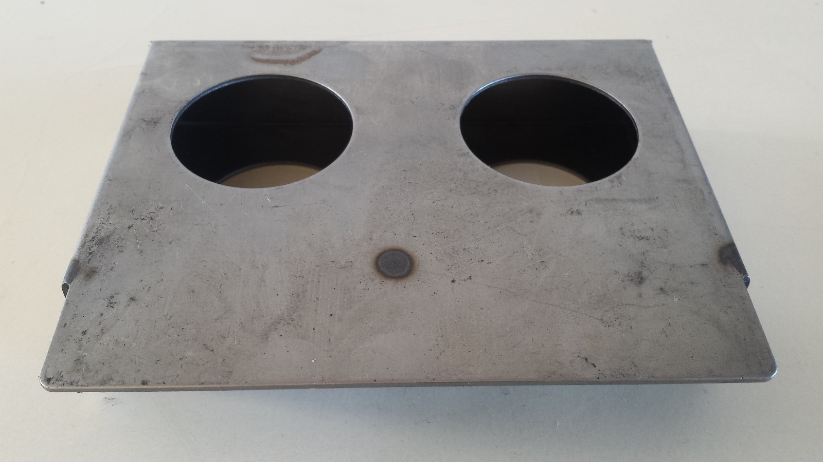 (2x) Gate / Door Steel Lock Box - Double Hole - Weld - 1 1/2" x 6 3/4 ...