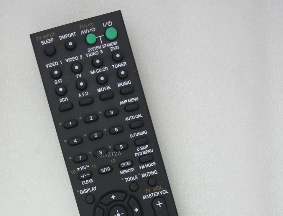 Remote Control For Sony DAV-TZ300 STR-KG800 STR-K7100 RM-AAU005 AV ...