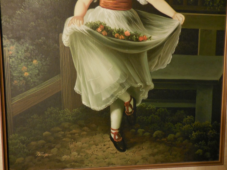 Original Oil on Canvas Painting of Victorian Miss Murray by Sir Thomas ...