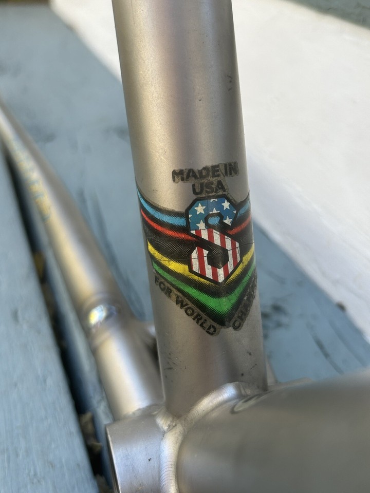 Vintage Serotta Titanium Frameset Classique Ti Bike Frame 90s Colorado ...