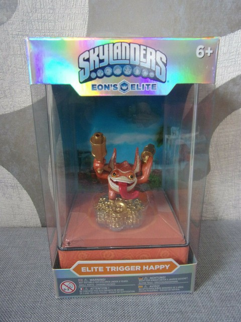 Skylanders Trap Team Eon's Elite Trigger Happy Figure Boxed for sale ...