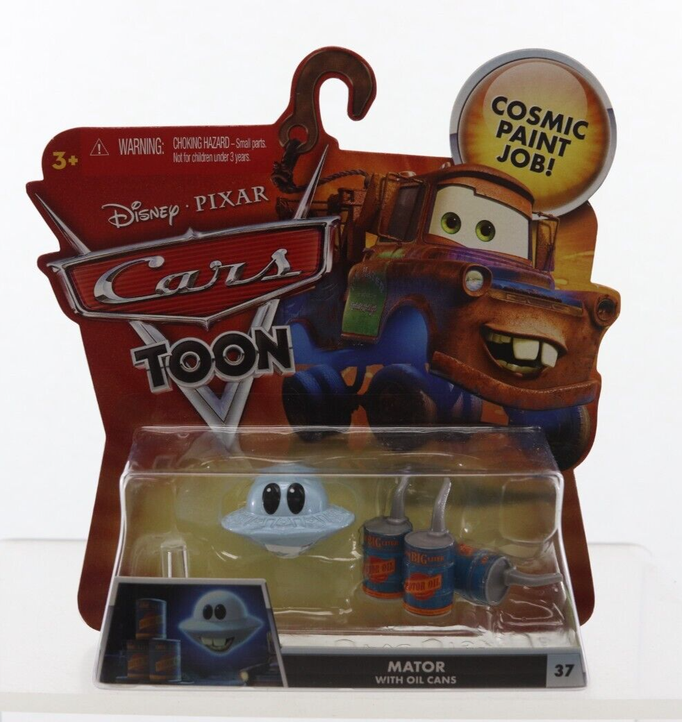 Disney Pixar Cars Mator With Oil Cans Toon Series Mattel 2010 Ships for ...