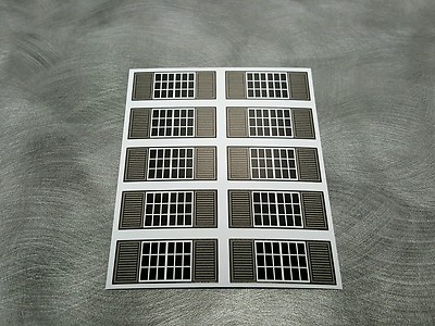 dcp Farm custom Machine Shed 1/64 window stickers with dark gray ...