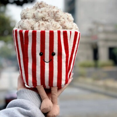 Fast Dispatch New 19CM JELLYCAT Amuseable Popcorn Plush Soft Toy ...