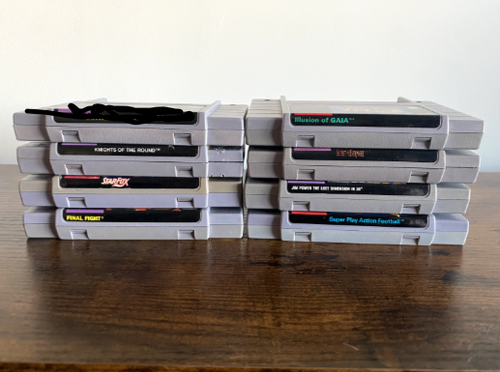 Super Nintendo Entertainment System (SNES) Cart Bundle | eBay