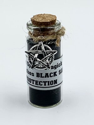 WITCHES PROTECTION BLACK SALT/ Wicca Hoodoo Spells/Best Spells Magick ...