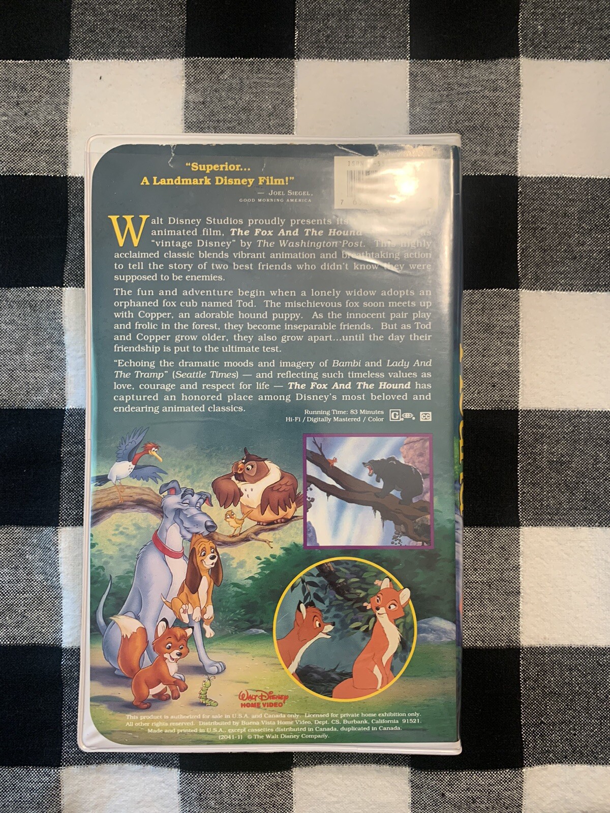 The Fox and the Hound (VHS, 1994) for sale online | eBay
