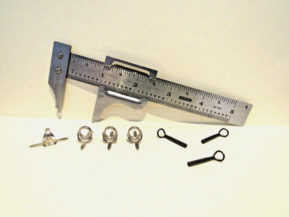 Bamboo Fly-Rod Tip-Tops & Stripping Guides - Unbranded & Unused ...