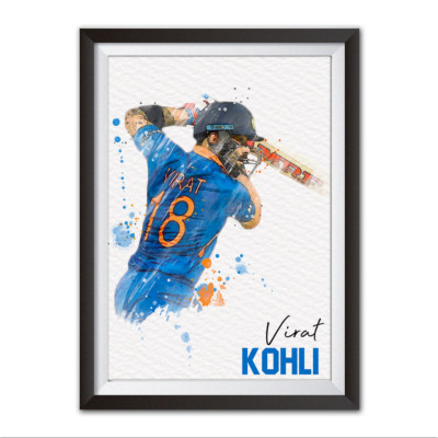Virat Kohli India T20 Cricket World Cup Print A4 | eBay UK