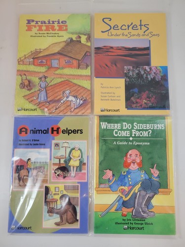 Harcourt Grade 5th leveled readers Books reading homeschool Lot of 4 | eBay