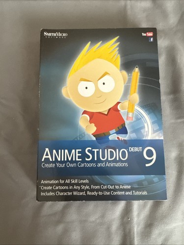 Smith Micro Anime Studio Debut 9 Cartoon Animation Software For Windows ...