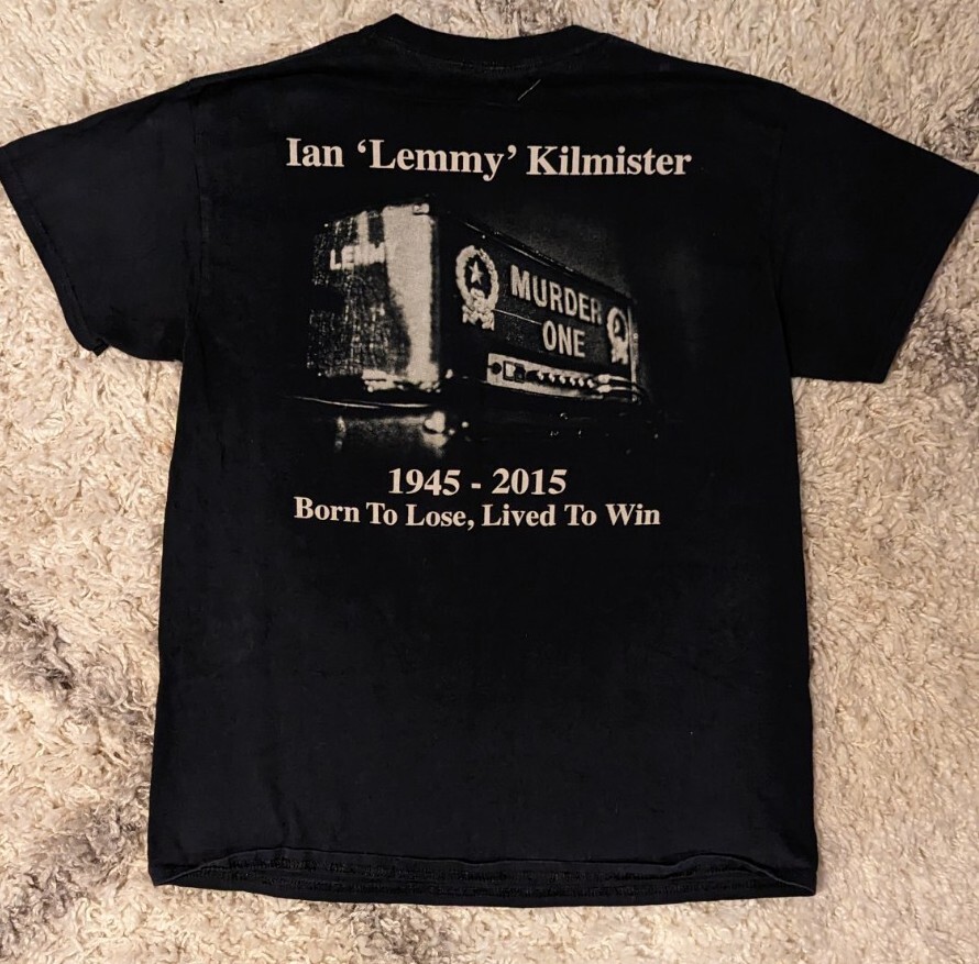 Ian Lemmy Kilmister RIP Born To Lose, Lived To Win Sh… - Gem