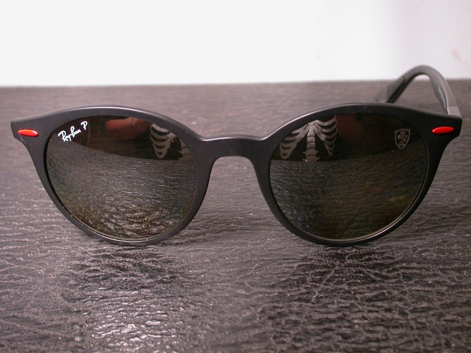 Ray Ban Ferrari Red Lite Force Sunglasses Shades Italy Repair | eBay
