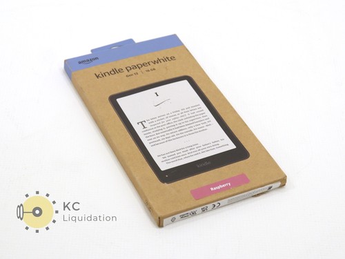 Amazon Kindle PaperWhite Gen 12 7" 16GB (Raspberry) | eBay
