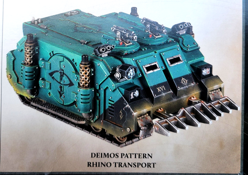 Horus Heresy Deimos Pattern Rhino NO BOX Warhammer 40K Space Marines ...