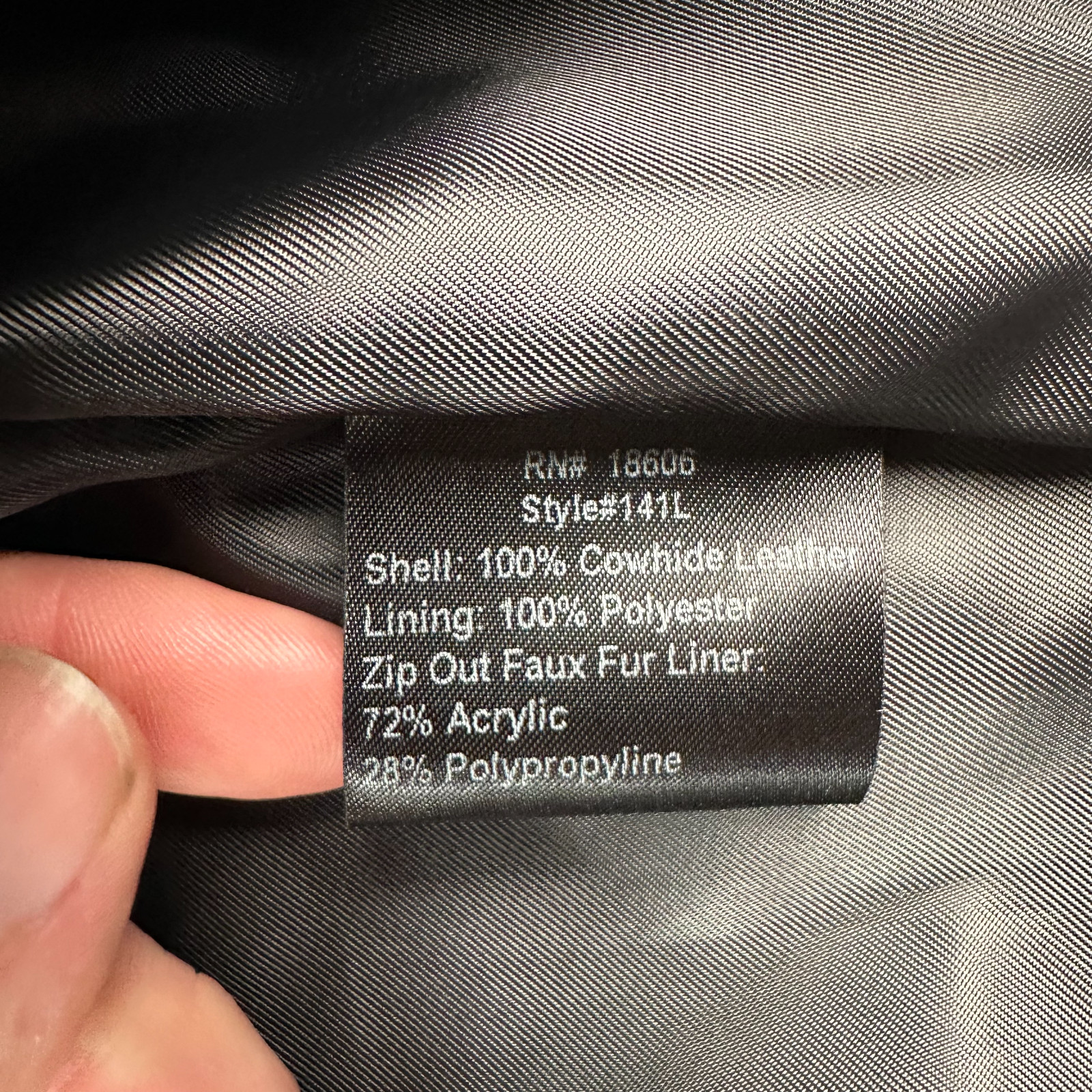 Schott NYC 141 Naked Cowhide Cafe Racer Motorcycle Ja… - Gem