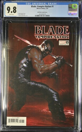 Blade: Vampire Nation #1 (2023) 1:25 Dell'Otto Variant CGC 9.8 EE358 | eBay