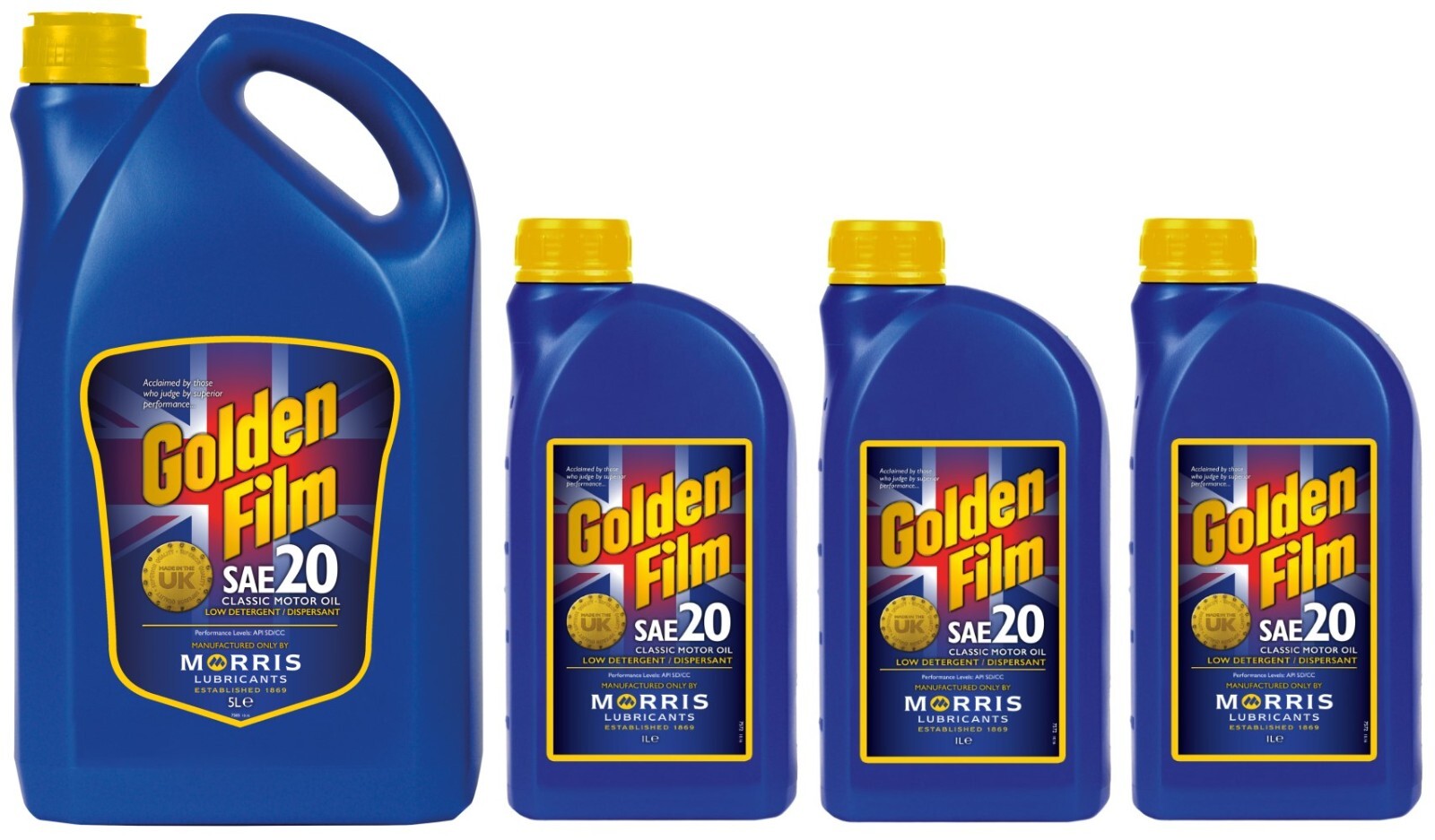 Morris Lubricants Golden Film SAE 20 Classic Motor Oil | eBay UK