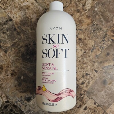 Avon Skin So Soft, Soft & Sensual Body Lotion -33.8 fl.oz. (Bin S) | eBay